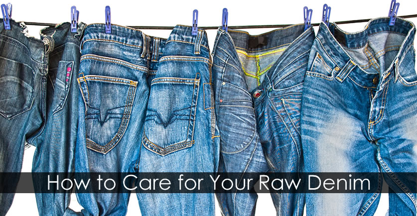 How to Care for Your Raw Denim – Denimio Blog